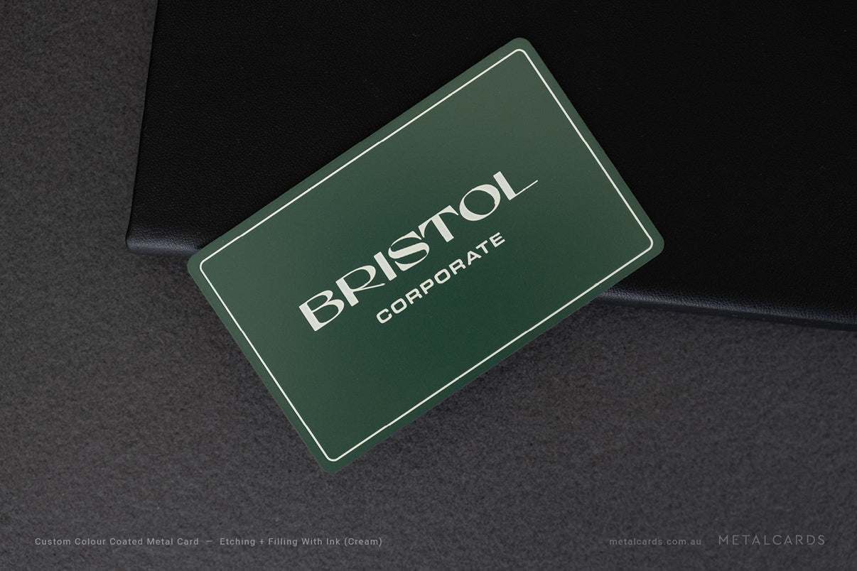 Metal Cards Australia | Custom Colour Metal Card