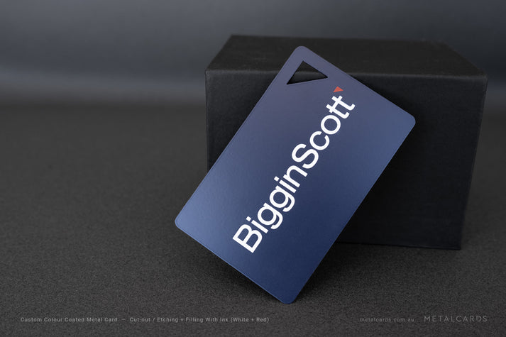 Metal Cards Australia | Custom Colour Metal Card