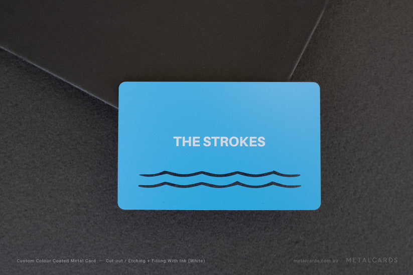 Metal Cards Australia | Custom Colour Metal Card