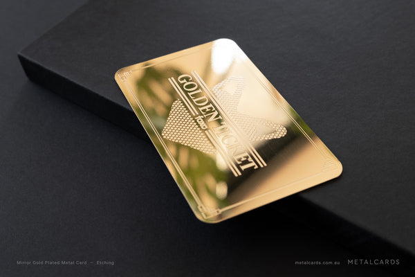 Metal Cards Australia | Gold Metal Card