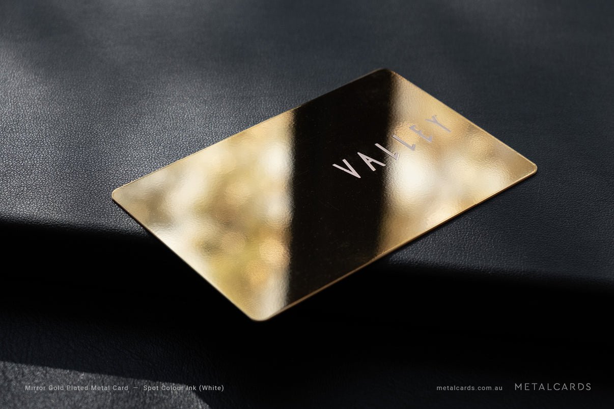 Metal Cards Australia | Gold Metal Card
