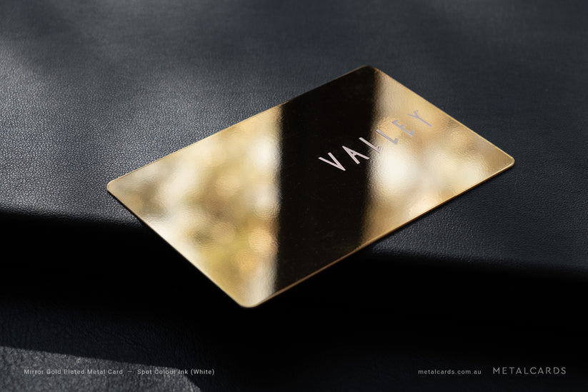 Metal Cards Australia | Gold Metal Card