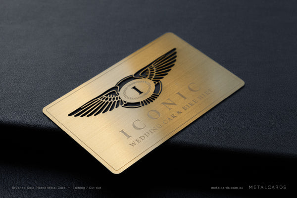 Metal Cards Australia | Gold Metal Card
