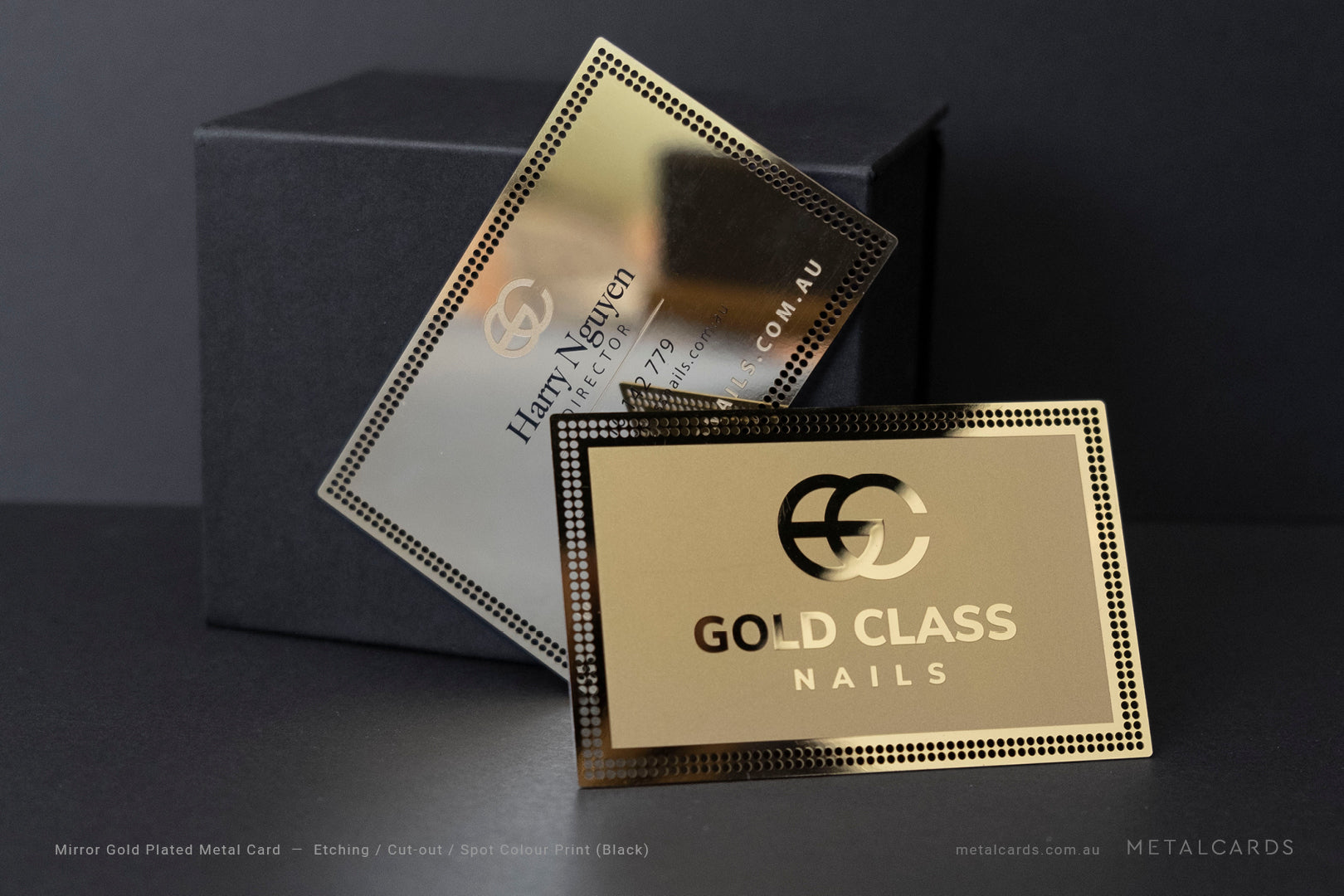 Metal Cards Australia | Gold Metal Card