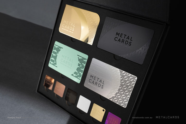 Metal Cards Australia | Premium Sample Pack