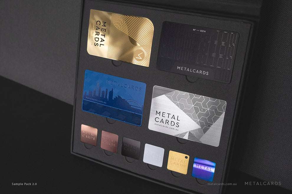 Metal Cards Australia | Premium Sample Pack